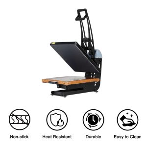 Non-Stick Teflon/Fabric Heat Press Cover – Custom Options Available ...